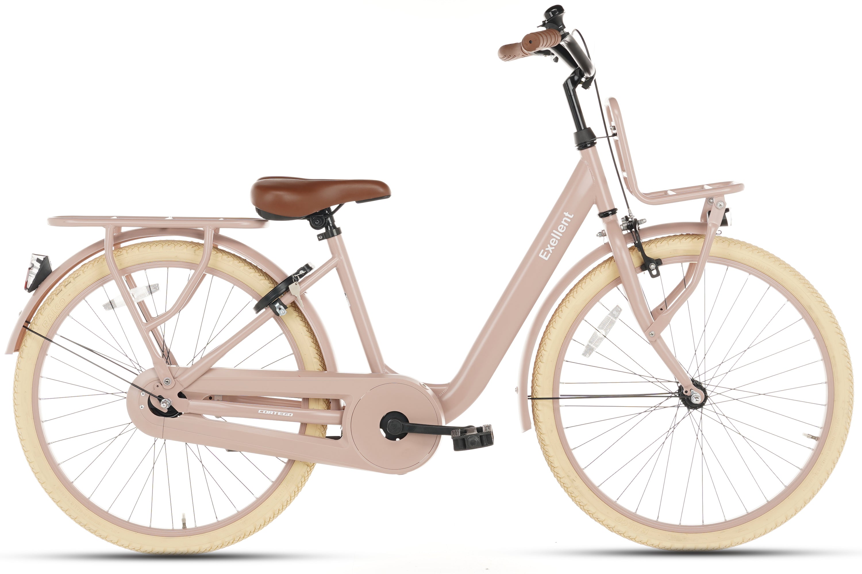 Transportfiets Meisjesfiets 26 inch Zalm - Cortego | 9-12 jaar – City Bikes